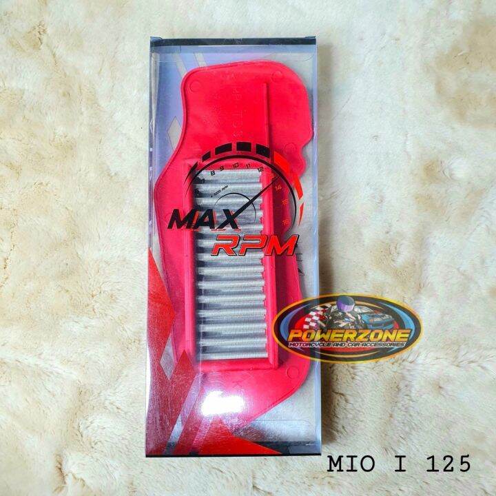 Motorcycle oil filter MAX RPM AIR FILTER - MIO I 125 M3 SOUL I 125 ...