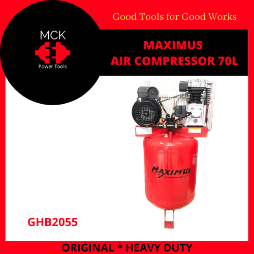 MAXIMUS GHB2055 Super High Pressure Vertical Type Air Compressor with ...