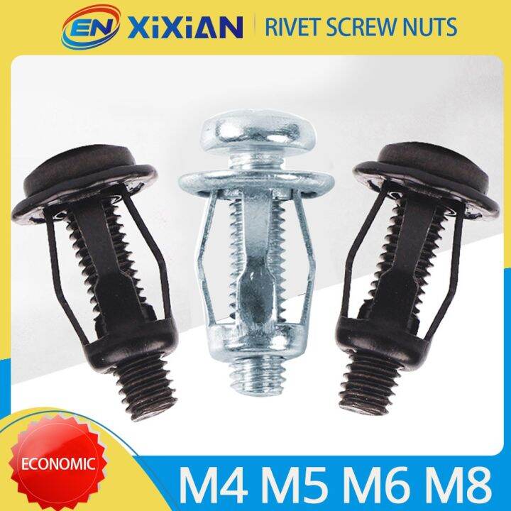 【A HOT】 M4 M5 M6 M8 Aluminum Petal Rivets Nut Hollow Iron Rivet Riveter ...