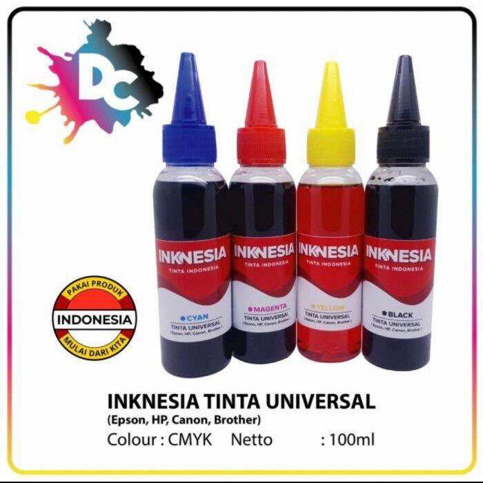 Tinta Printer Universal / Tinta Cair Infus Isi Ulang Printer 100ml ...