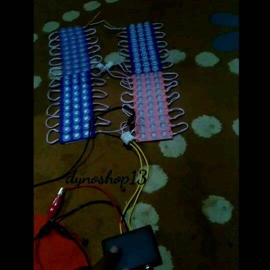 MODUL LAMPU LED KEDIP BLITZ PESAWAT 2 CHANNEL 12V - 24V MODUL LAMPU ...