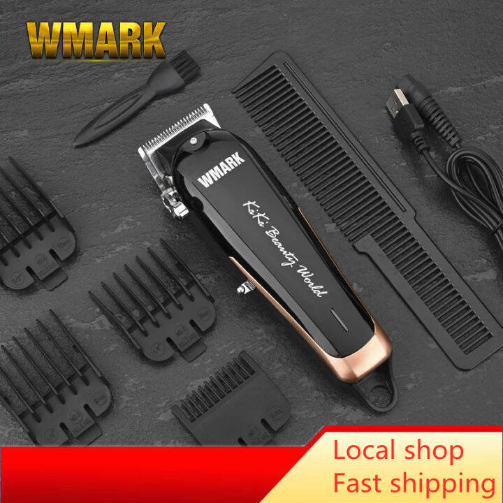 WMARK Professional NG-103Plus Cordless Clipper by Gupit Barbero WMARK ...
