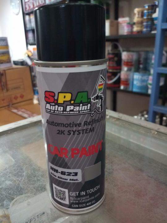 สีสเปรย์พ่นรถยนต์ S.P.A Honda NH623M Stim Silver Met. | Lazada.co.th