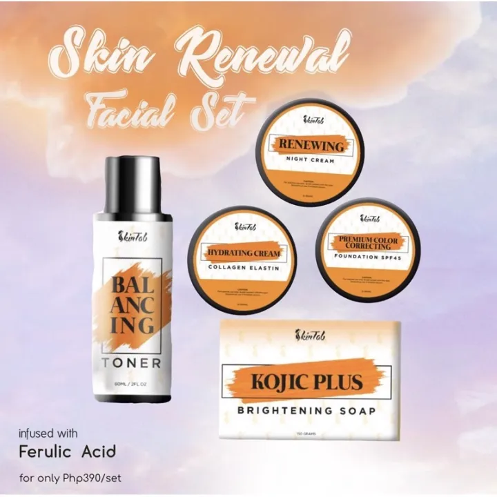 OOa(NEW Packaging Rejuv Set)Skin Renewal Facial Set Php380 | Lazada PH