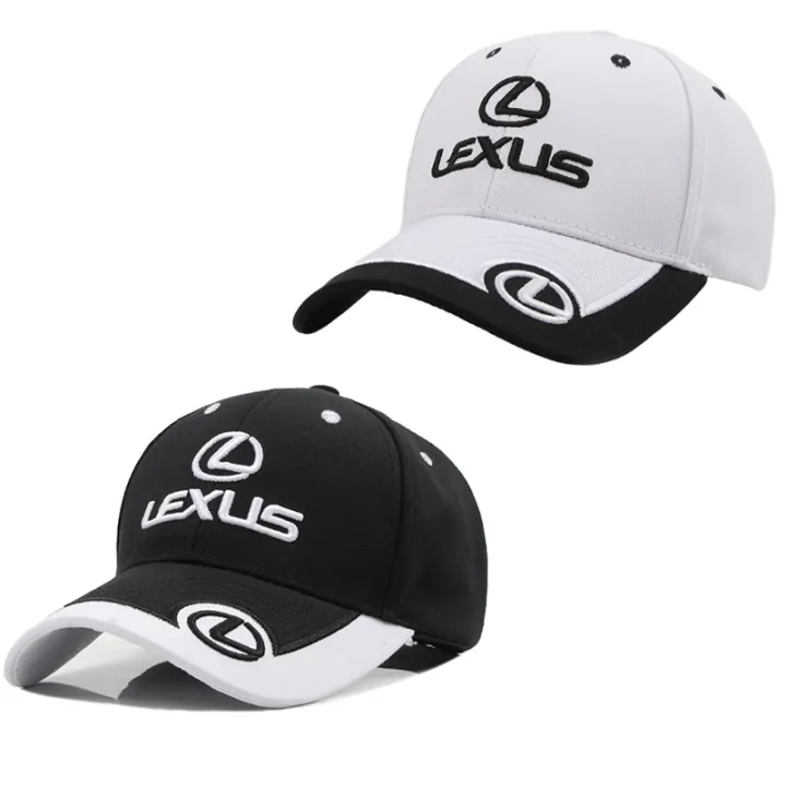 หมวกกันน็อครถกลางแจ้งสำหรับ Lexus หมวกหมวกเบสบอลฮิปฮอปผ้าฝ้ายปักของขวัญ ...