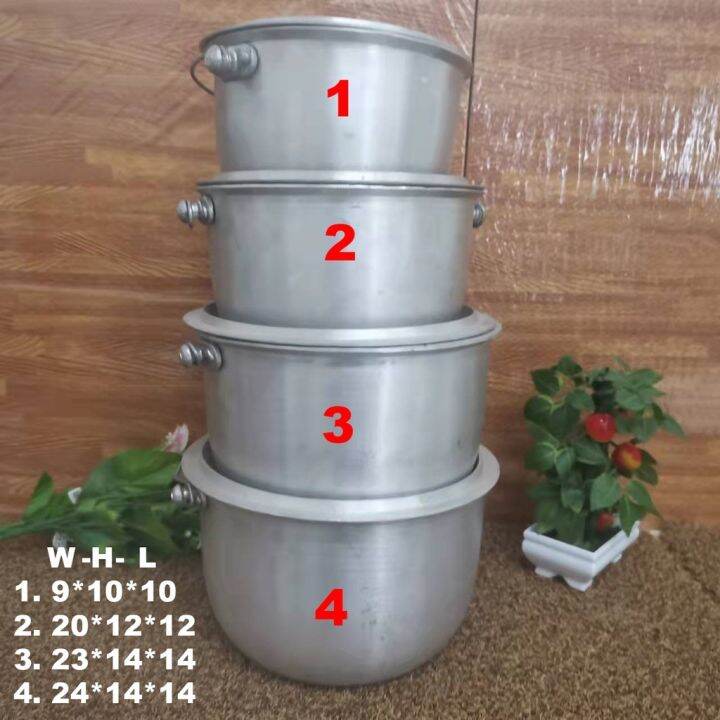 Kaldero / Caldero Aluminum Round Handle | Lazada PH