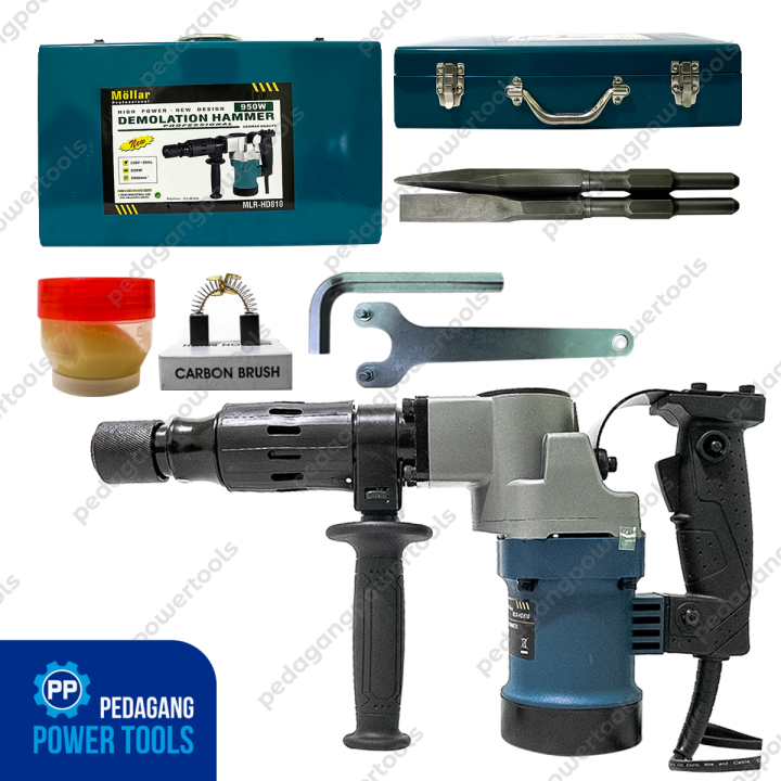 MOLLAR HD810 MESIN BOR BOBOK TEMBOK BETON DEMOLITION JACK HAMMER | Lazada Indonesia