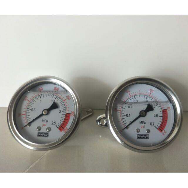 Oil filled Pressure Gauge 350 PSI 100PSI kitchenware | Lazada PH