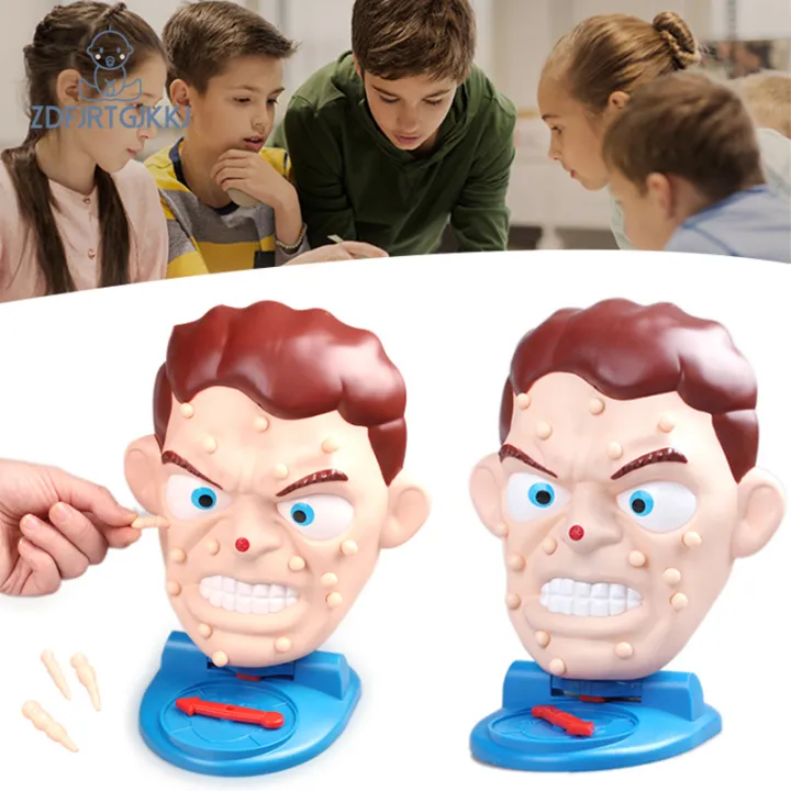 Squeezing Acne Toy Popping Pimple Pete ParentChild Board Games Water ...