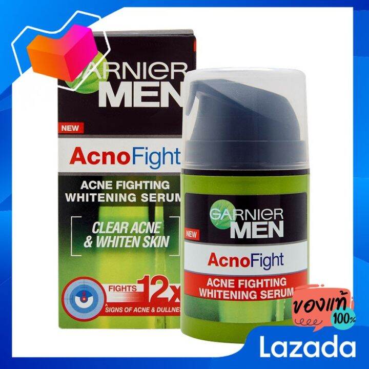 GARNIER Men AcnoFight Acne Fighting Whitening serum 40 ml [Garnier Men ...