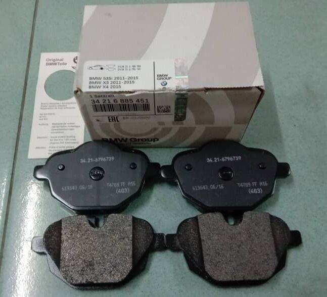 34216885451 BRAKE PAD REAR BMW F10 I12 I8 F25 X3 F26 X4 E89 Z4 | Lazada