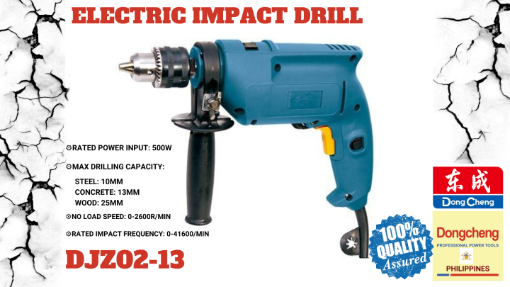 Dong Cheng High Professional Electric Tools 500w 10mm Electric Impact ...