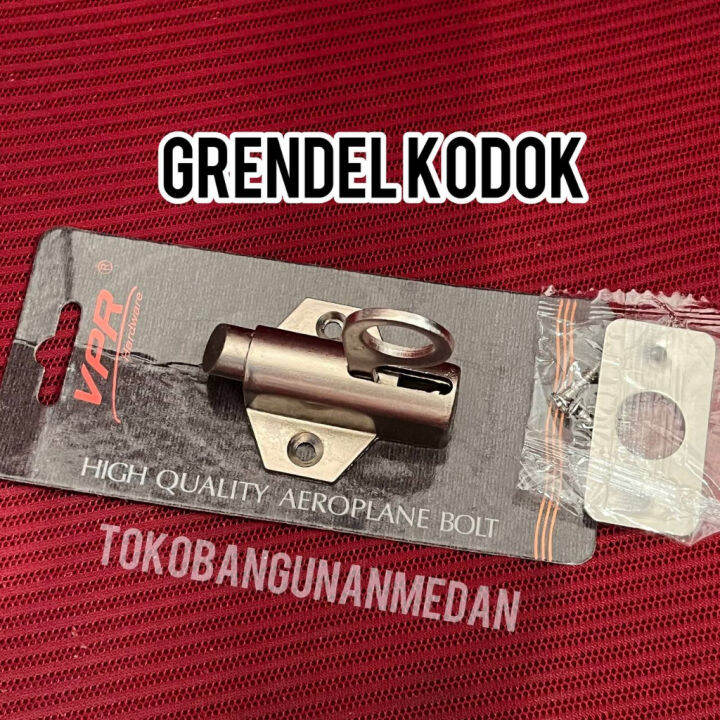 GRENDEL KODOK BULAT / GERENDEL JENDELA SELOT NIKEL / PUTIH | Lazada ...