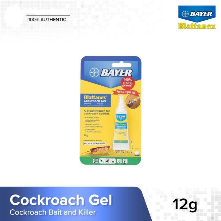Bayer Blattanex Cockroach Gel Cockroach Killer 12g | Lazada PH