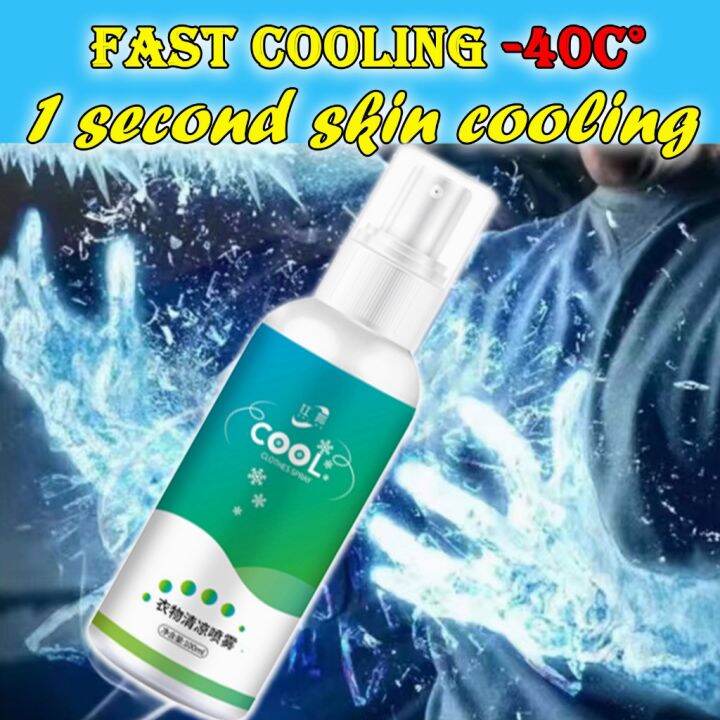 On sale 300ml second rapid cooling of indoor and car aircool coolers for room Aio Cooling Spray ...