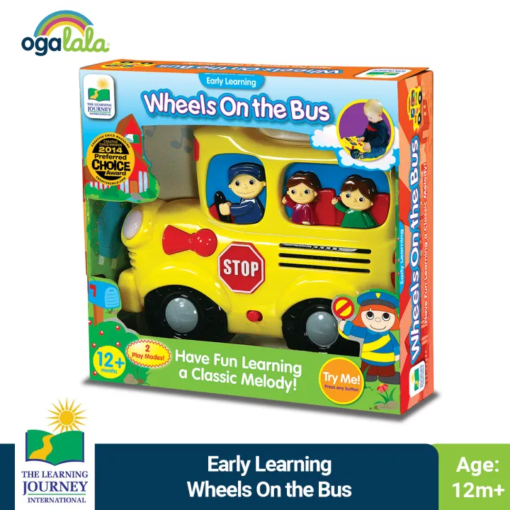 The Learning Journey Early Learning Wheels On The Bus | Lazada PH
