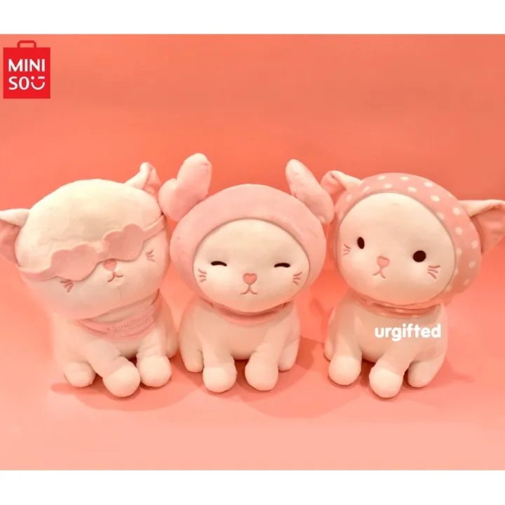 Kitten Cat Plush Stuffed Toy Miniso | Lazada PH