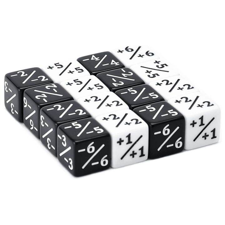 96 Pieces 16mm Dice Counters Token Dice Loyalty Dice D6 Dice Square for ...