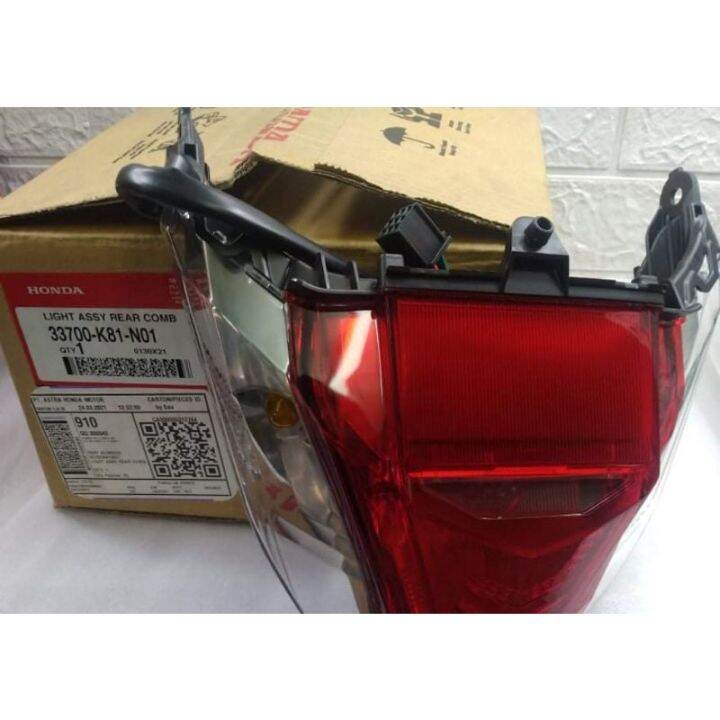 Honda original beat Fi v2 tail light assy 33700-k81-n01 | Lazada PH