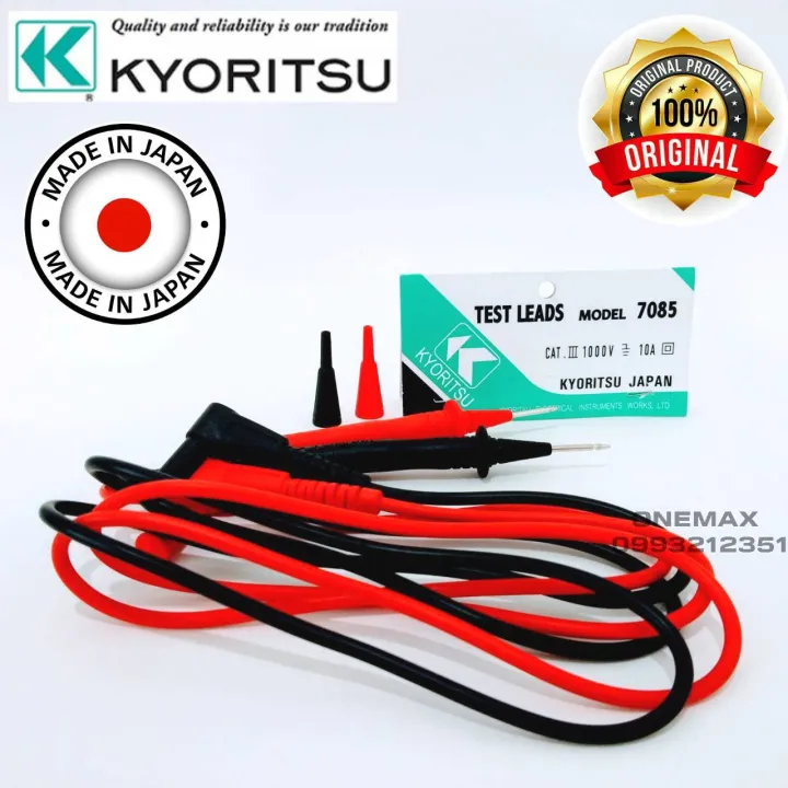 สายมิเตอร์ KYORITSU Made In Japan แท้ 100% สายมัลติมิเตอร์ดิจิตอล อนา ...