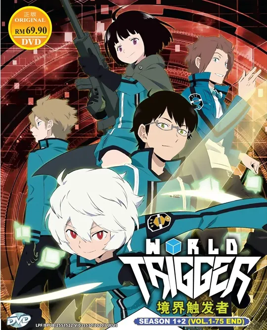 World Trigger Season 1+2 Complete Anime DVD 境界触发者 | Lazada