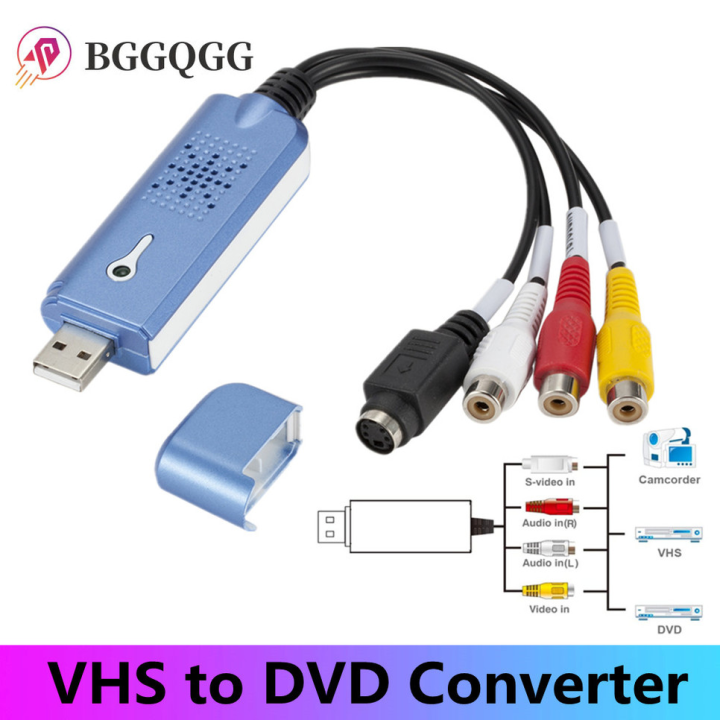 Plug And Play For Easycap USB 2.0 Easy Cap Audio Video Capture Adapter ...