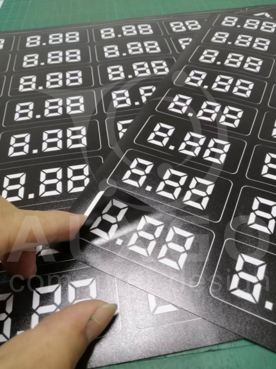 Price Tag Sticker Custom Label with Die-Cut, Tanda Harga ubah suai | Lazada