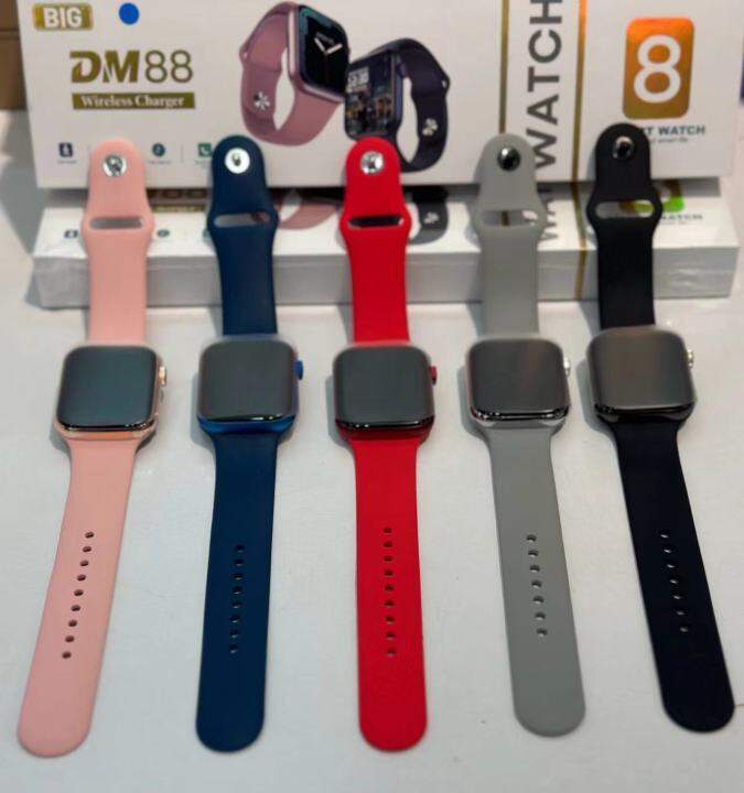 รุ่น Big DM88 Watch สมาร์ทวอท์ชสำหรับผู้หญิงนาฬิกาโทรผ่านบลูทูธแบบ ...