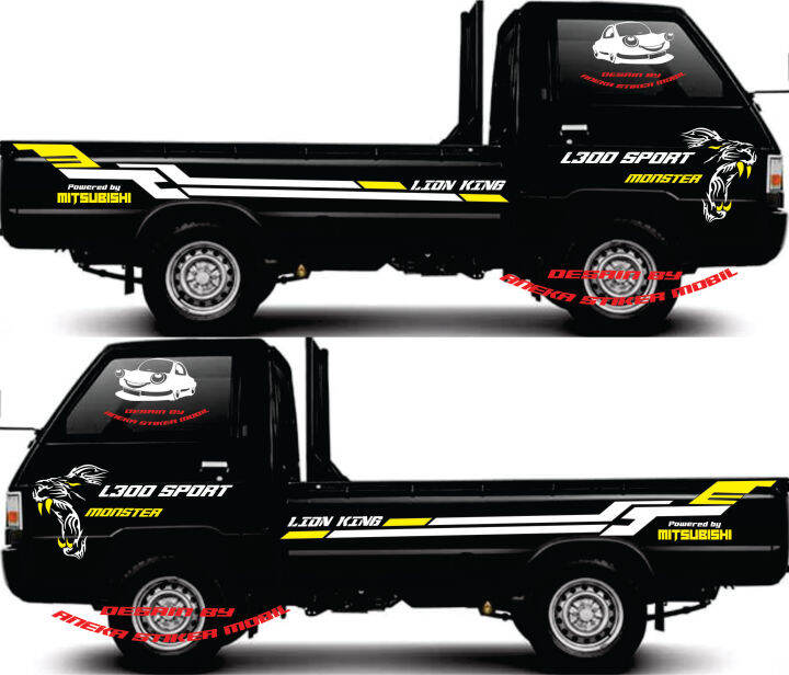 Stiker mobil pick up L300 pick up Suzuki APV pick up grandmax terbaru ...