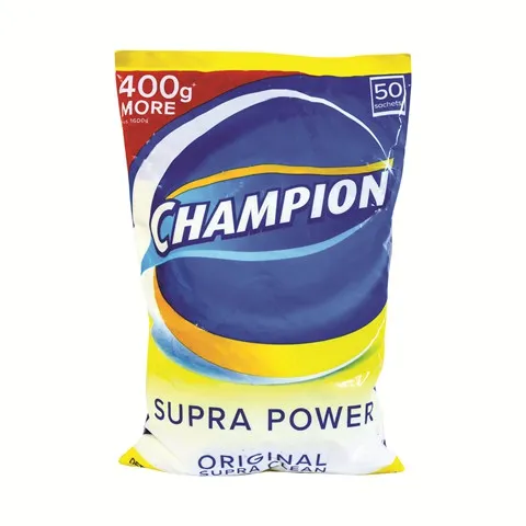 practical CHAMPION DETERGENT POWDER SUPRA WHITE 2KG | Lazada PH
