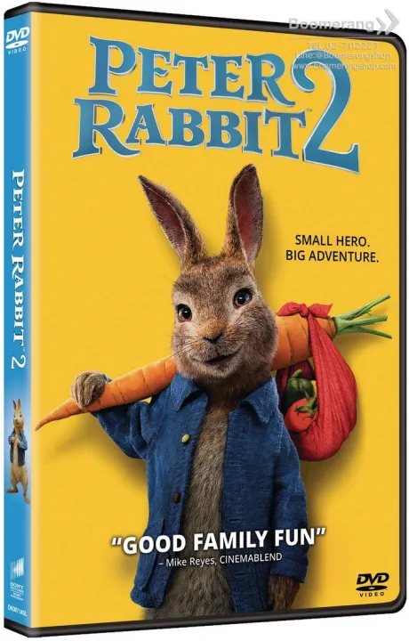 ดีวีดี Peter Rabbit 2 /ปีเตอร์ แรบบิท 2 (SE) (DVD มีเสียงไทย มีซับไทย ...
