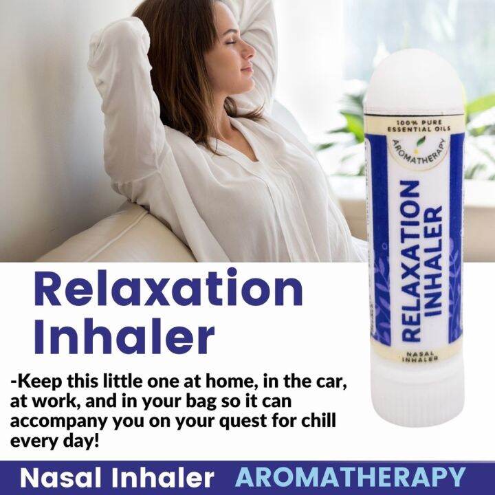 Relaxation Inhaler - Aromatherapy Inhaler / 100% Pure and Quality ...