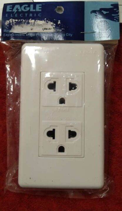 EAGLE SINGLE AND DUPLEX UNIVERSAL OUTLET | Lazada PH