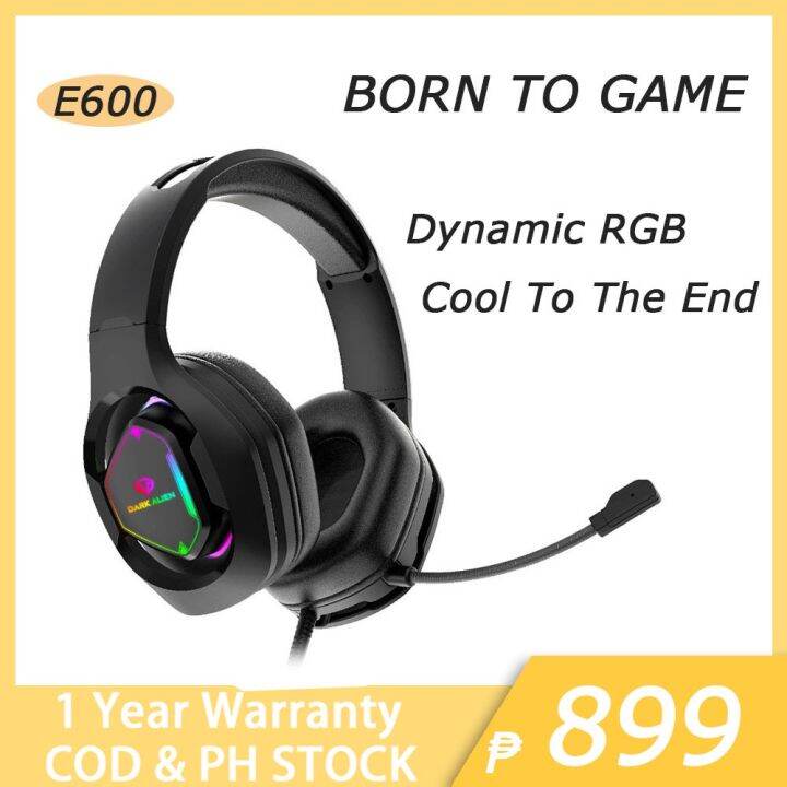 ready 【COD】 Leaven E600 7.1 USB Surround Sound Noise-canceling Gaming ...