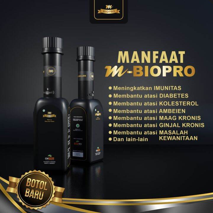 M biopro Asli Original Obat Herbal untuk Batuk, Flu, Batuk Berdahak ...