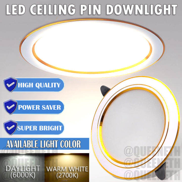 220V LED Downlight Ceiling Pin Light Recessed LED Downlight Ilaw sa ...