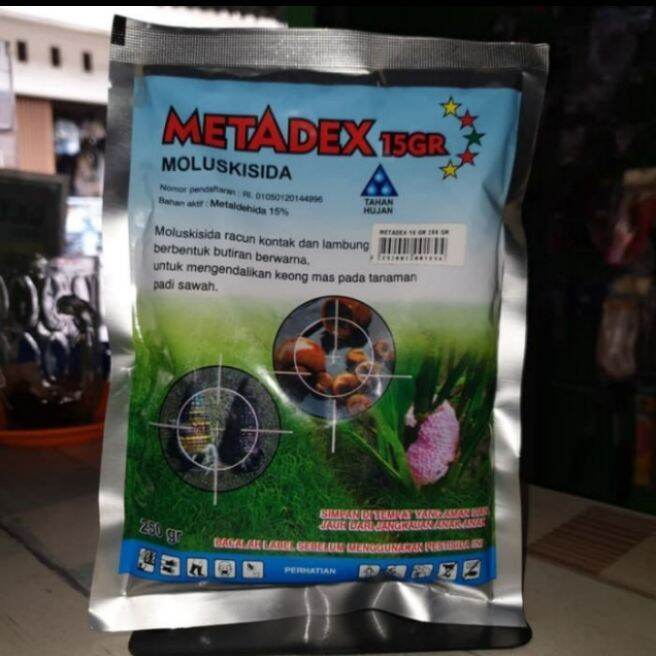 Metadex 15GR (250gr) - Moluskisida / Racun keong siput | Lazada Indonesia