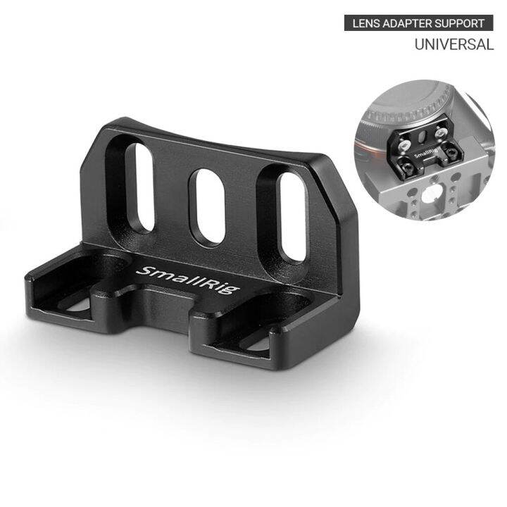 Smallrig Lens Adapter Support Underneath Camera Cage And Connecting To ...