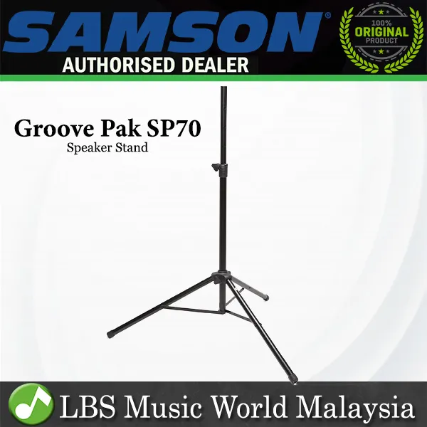 Samson Groove Pak SP70 speaker stand 240cm (GroovePakSP70) | Lazada