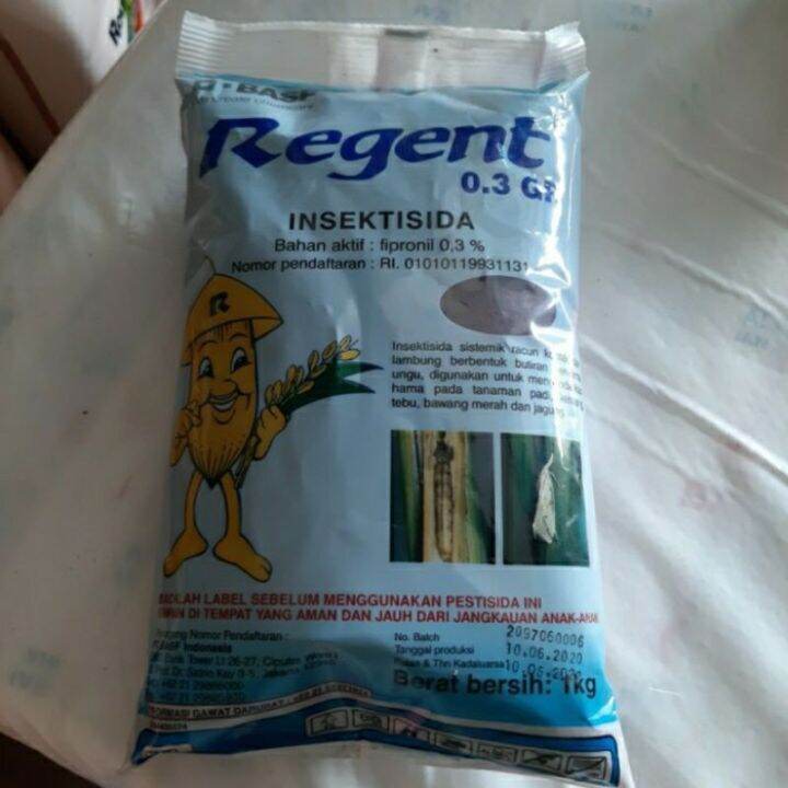 REGENT 0,3gr 1kg insektisida tabur pengendali hama tanaman | Lazada ...