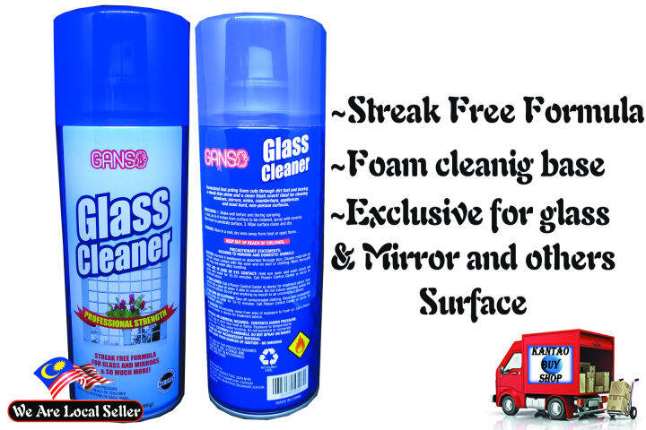 Professional Multi Purpose Glass Cleaner Foaming Spray 13OZ. | Lazada
