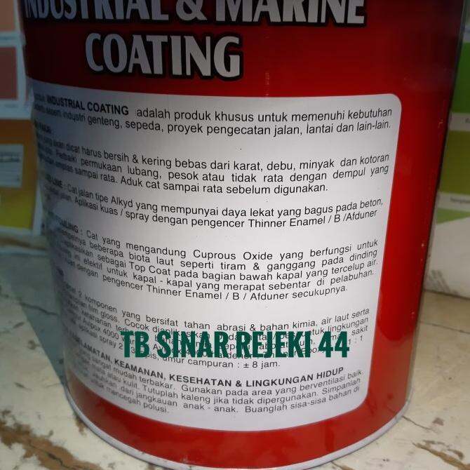 AVIAN ANTI FOULING MARINE PAINT GALON 5KG CAT COATING KAPAL LAUT - TOKOASMA | Lazada Indonesia