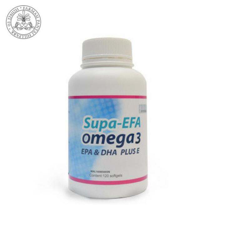 Infinity Supa-Efa Omega 3 Epa & Dha Plus E 120 Softgels | Lazada