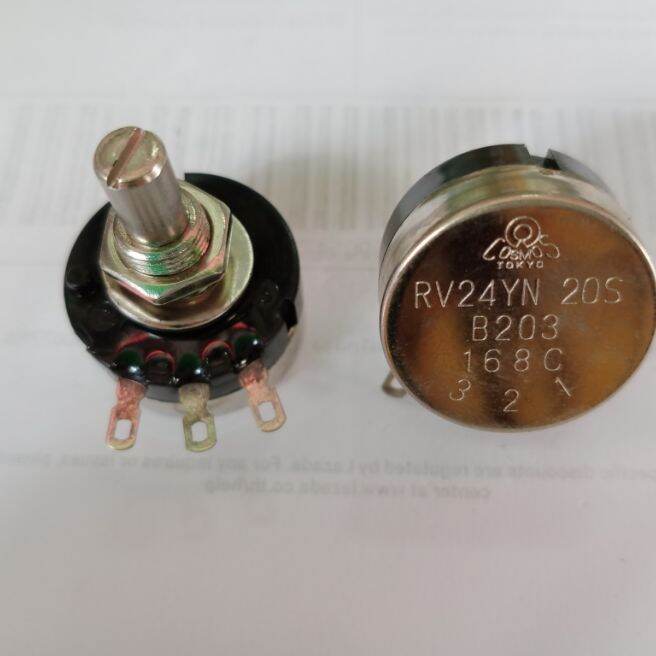 RV24YN20S B203=20K ตัวต้านทานปรับค่าได้แบบไววาวส์ วอลลุ่มปรับค่าได้ ...
