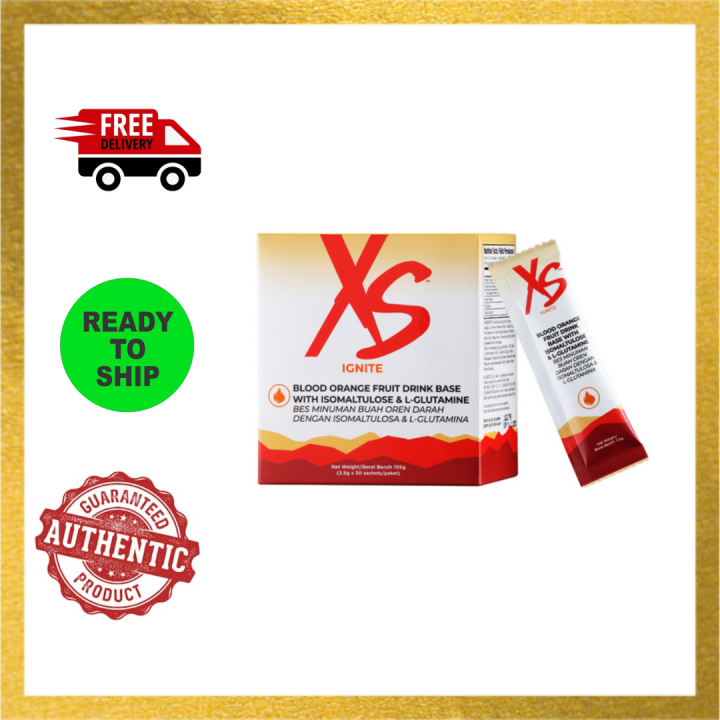 Amway XS Ignite Blood Orange Fruit Drink Base With Isomaltulose & L ...
