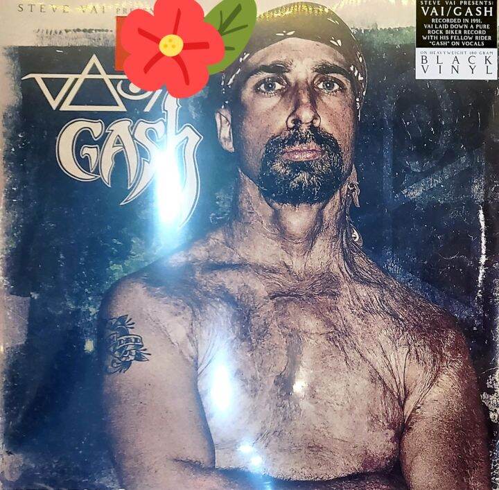 แผ่นเสียงใหม่-ซีล Steve Vai / Gash | Lazada.co.th