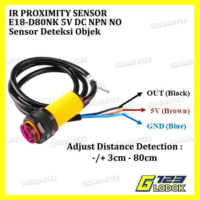 E18-D80NK Adjustable Infrared Proximity Distance Sensor Switch AI23 | Lazada Indonesia