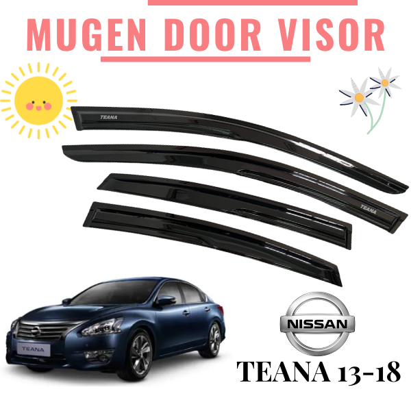 Nissan Teana L33 2014 2015 2016 2017 2018 2019 2020 2021 2022 Mugen Door Visor Air Press Window ...