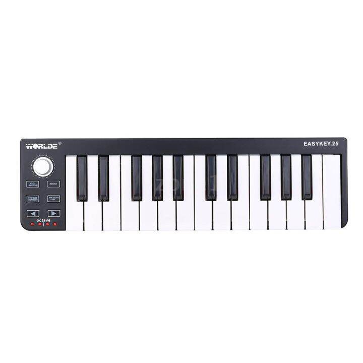 * Worlde Easykey.25 Portable Keyboard Mini 25-Key USB MIDI Controller ...