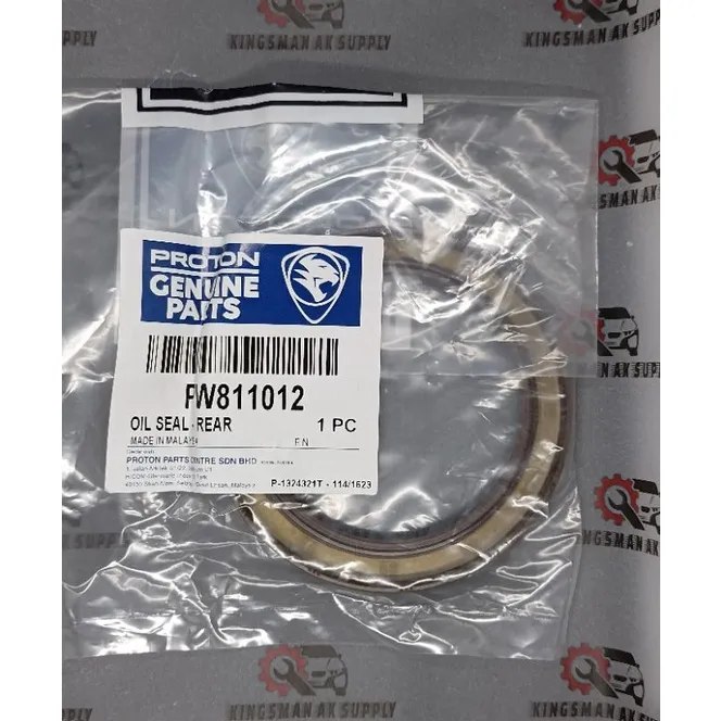 PW811012 PROTON FLYWHEEL OIL SEAL FOR PROTON SAGA/WIRA/BLM/FLX/GEN2 ...